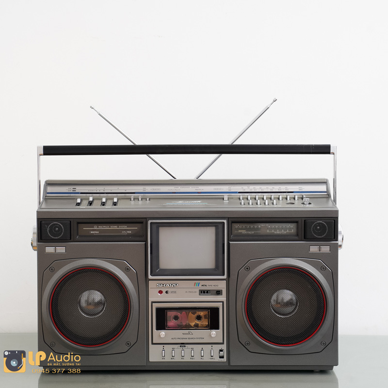 Máy Radio cassette kiêm TIVI SHARP CT-6001